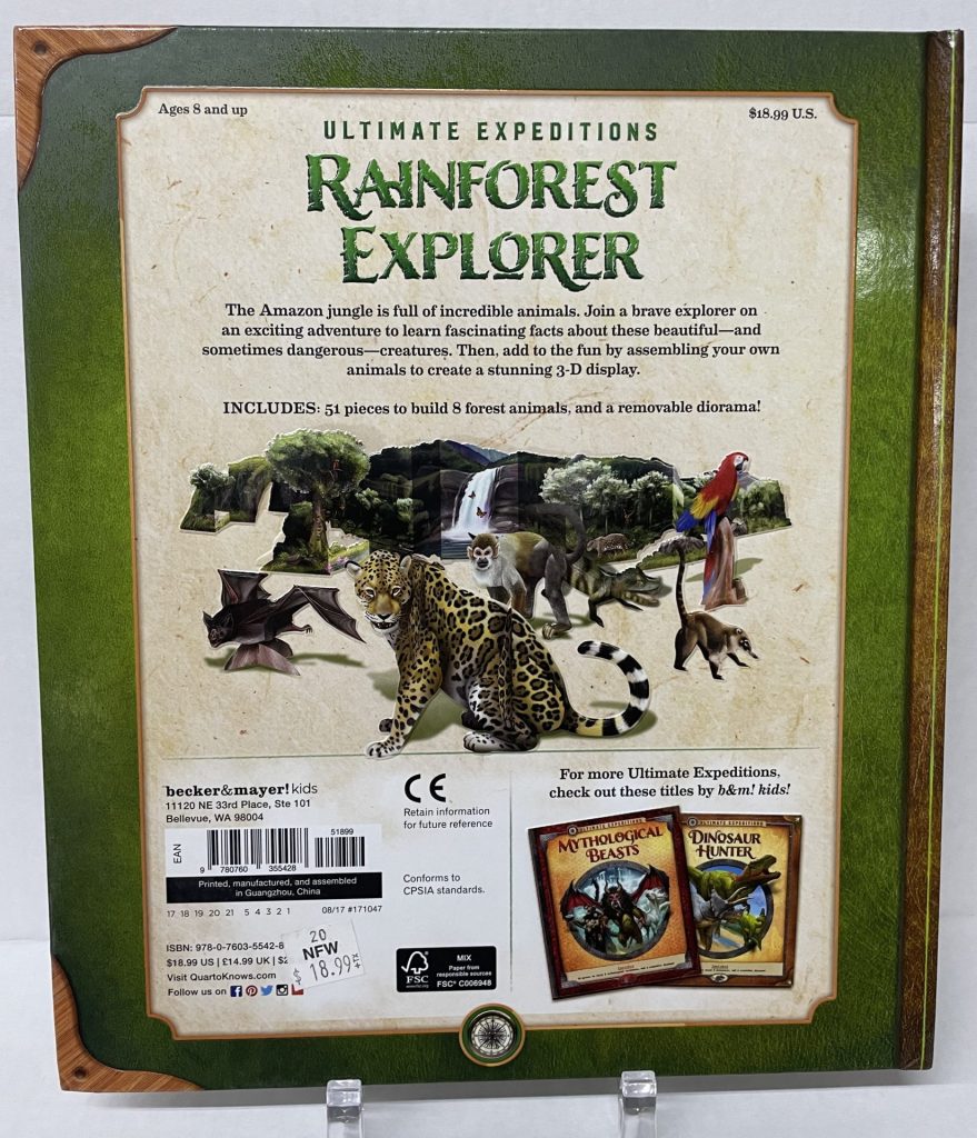 BOOK-ULTIMATE EXPLORER:RAINFOREST EXPLORER - Driftstone Pueblo - Retail